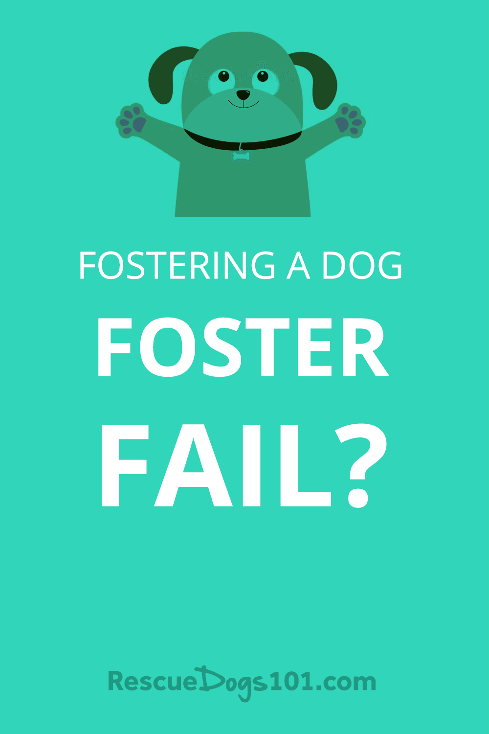 Fostering a dog – foster fail?