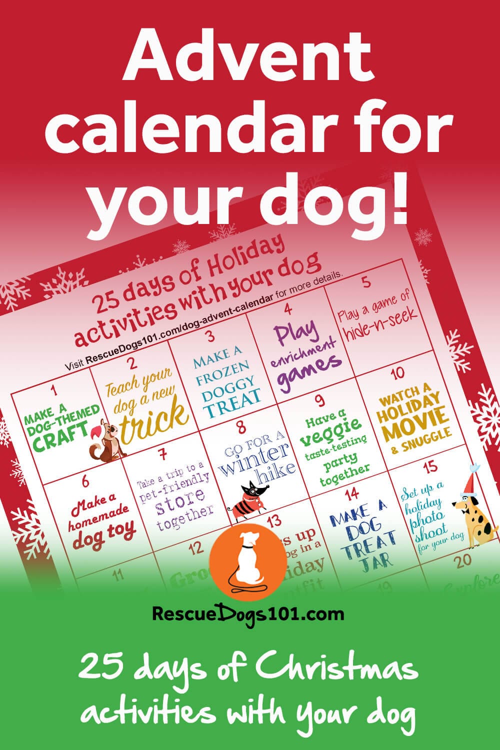 Dog advent calendar 2023